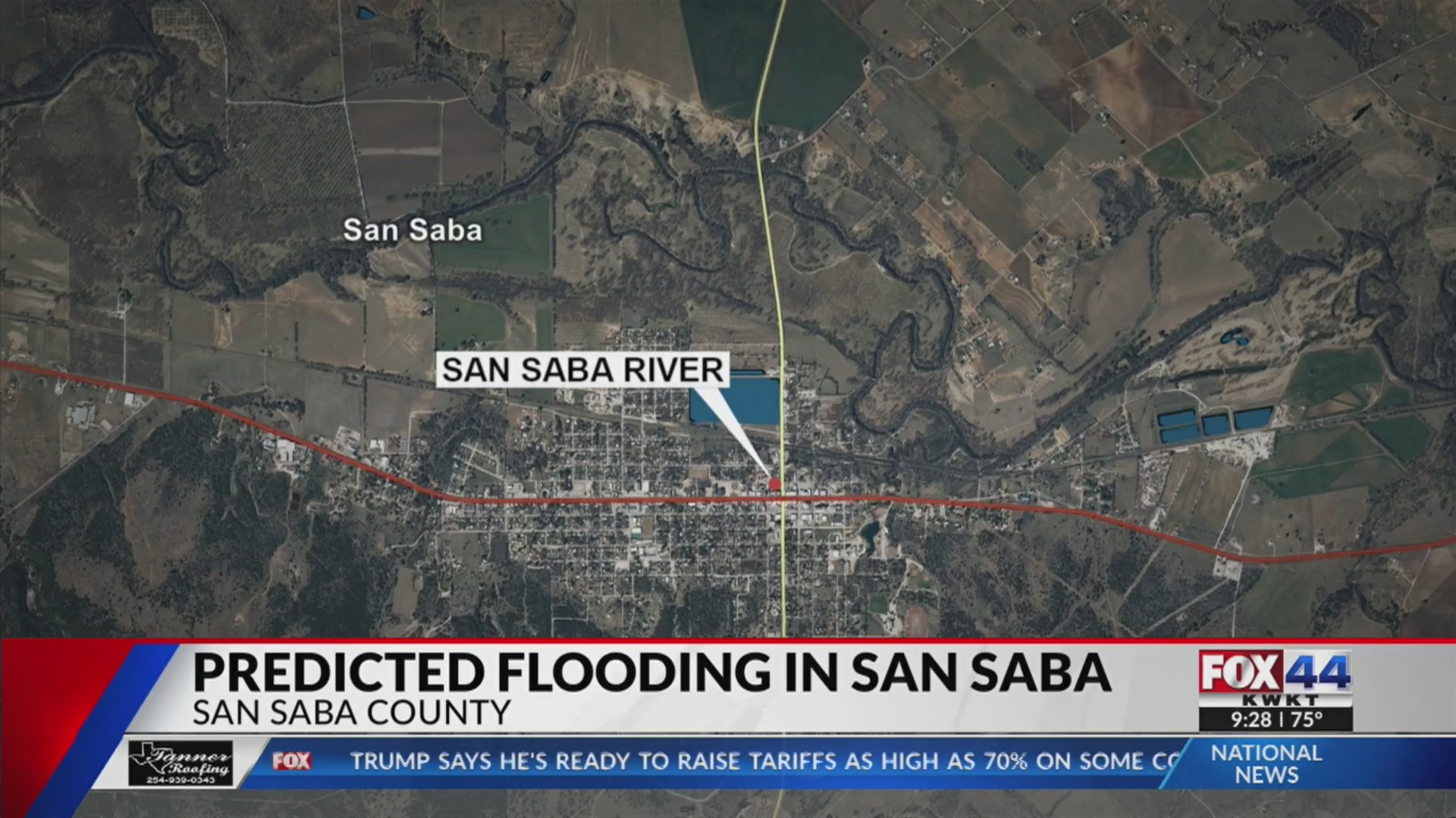 Predicted flooding in San Saba leads to record-high levels, recommended ...