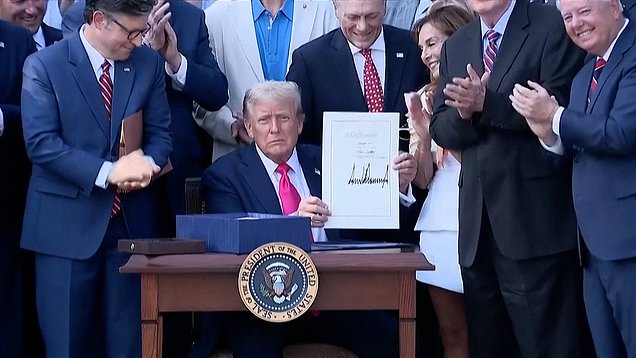President Trump signs the 'Big, Beautiful, Bill' into law
