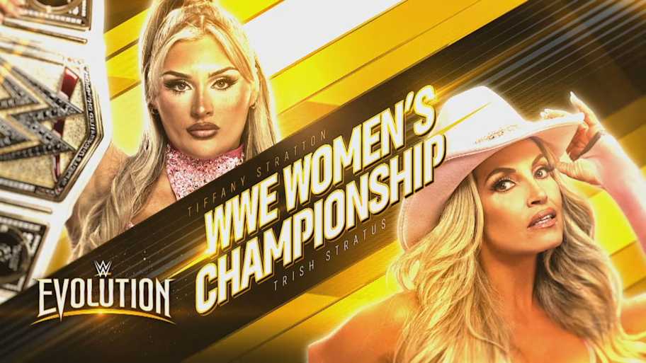 Trish Stratus Will Challenge For WWE Women's Championship At Evolution