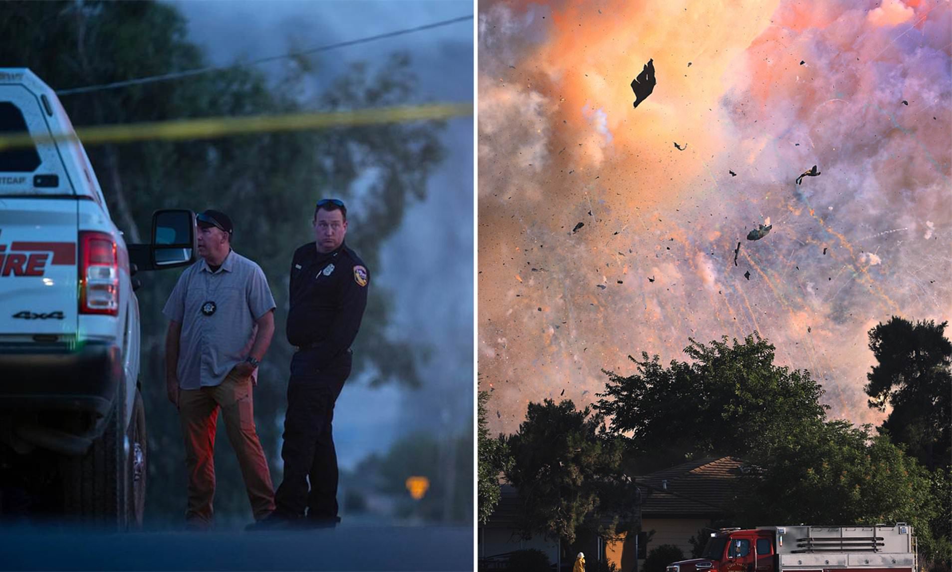 Human remains discovered inside California fireworks facility after ...
