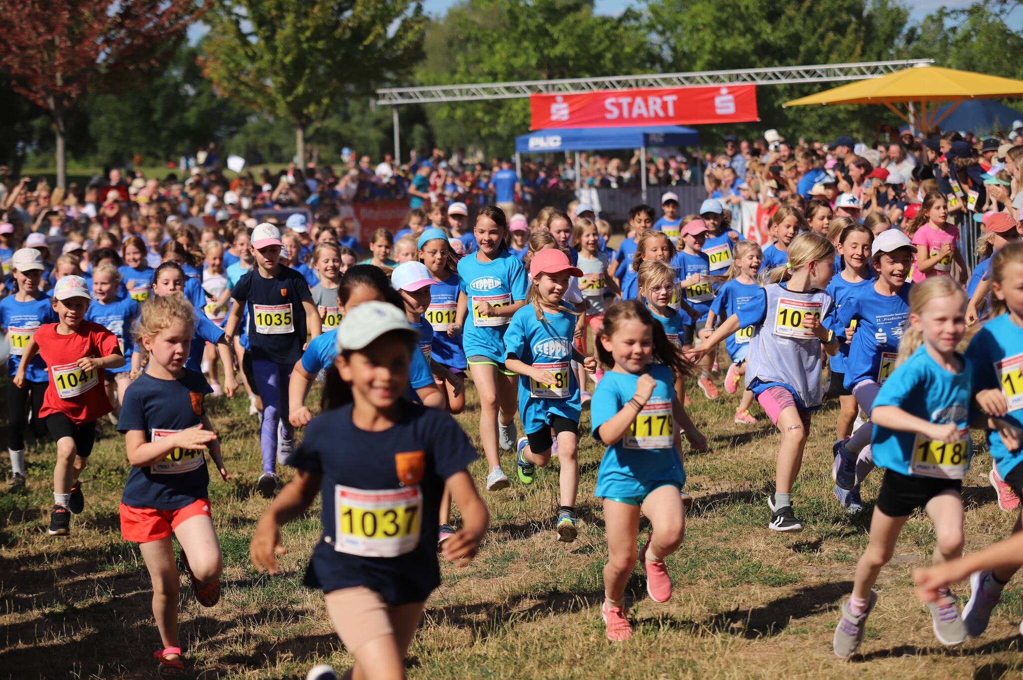 Potsdam: Lauf-Wettkampf "Preußische Meile" mit vielen Kindern - Fotos ...