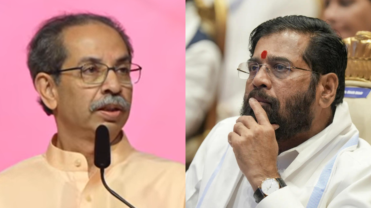 'Jai Gujarat' row: Uddhav Thackeray lands 'Pushpa' punch at Eknath ...
