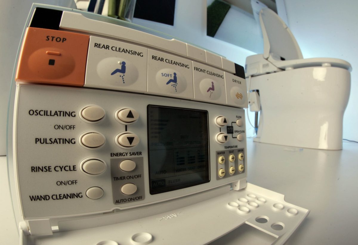 The latest status symbol? A £15,000 Japanese toilet