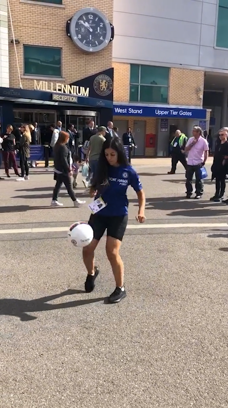 Clean and Controlled Ball Juggling Execution – Soccer