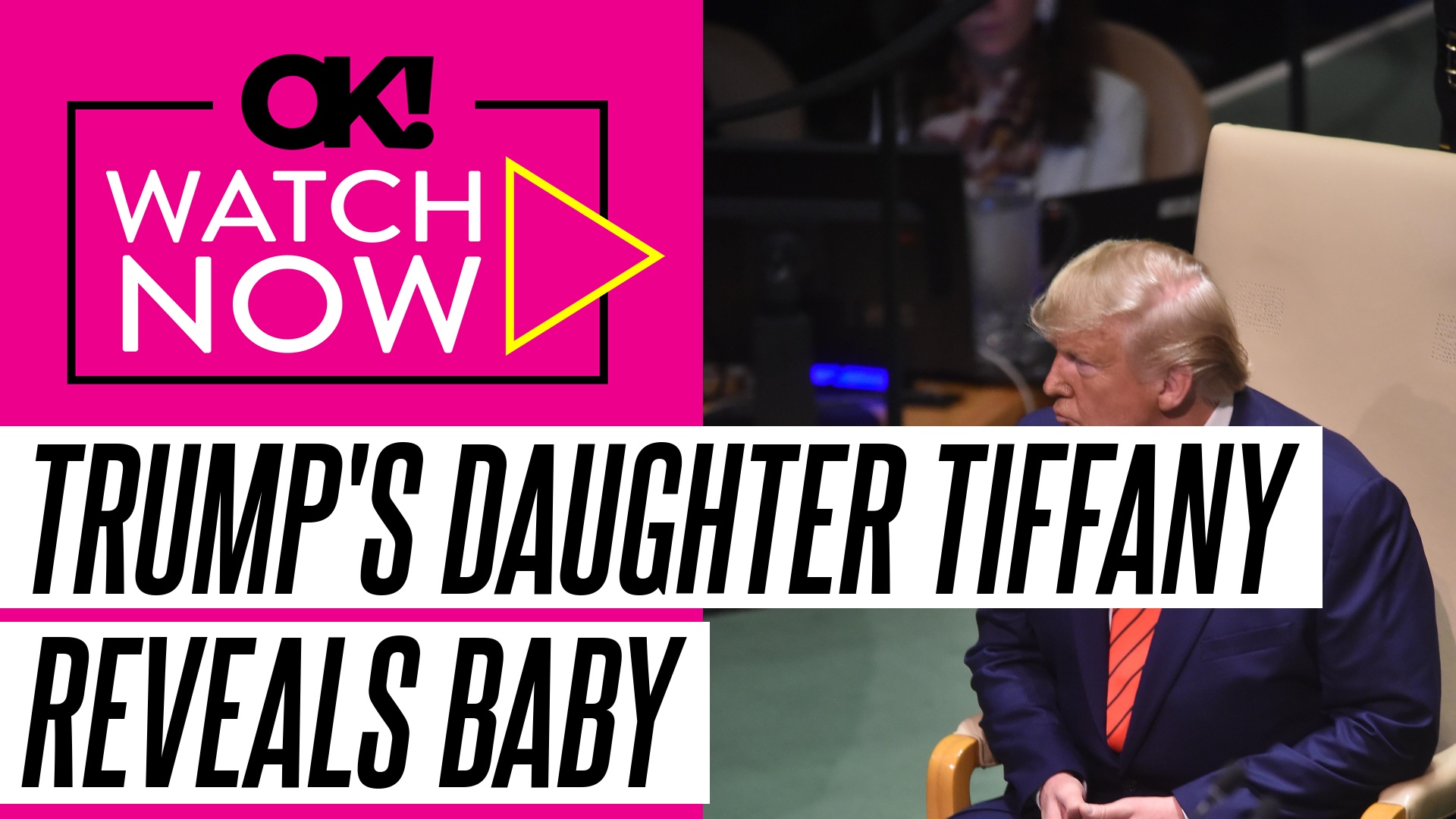 Donald Trump's Daughter Tiffany Shares First Glimpse of Newborn Baby