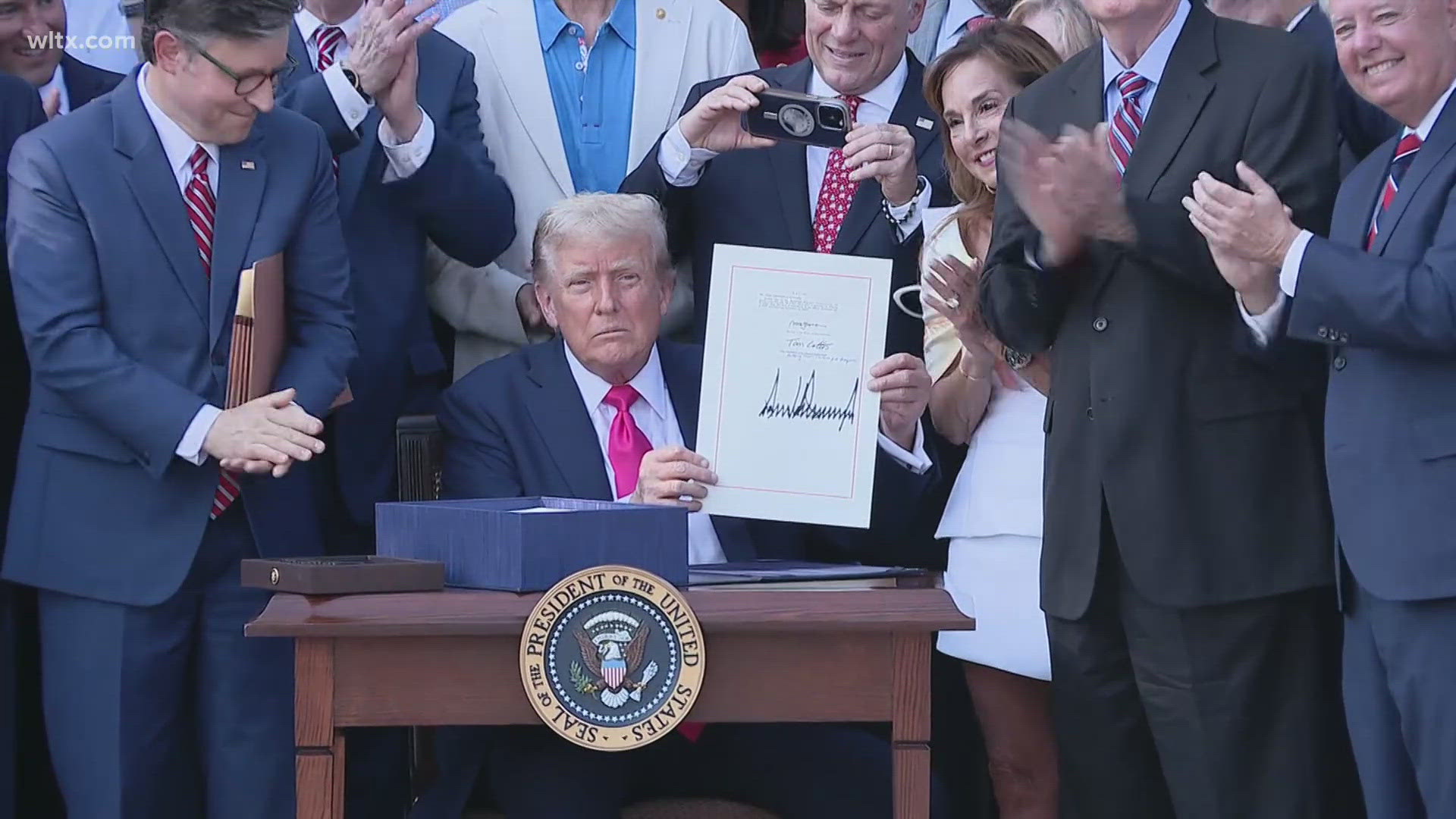 Trump signs "big, beautiful bill" in July Fourth ceremony at White House