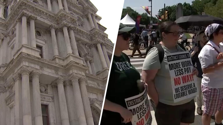 How much do Philly mayoral staffers make compared to DC 33 members?