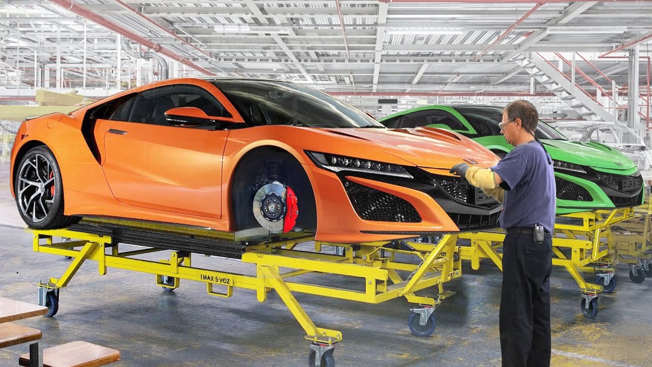 How they Build the Most Expensive Honda Supercar - Inside NSX ...