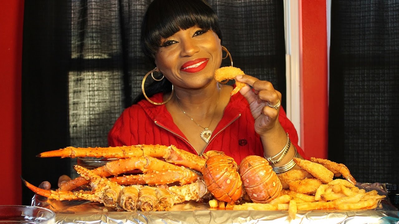 Why People Love Messy, Loud Seafood Mukbangs