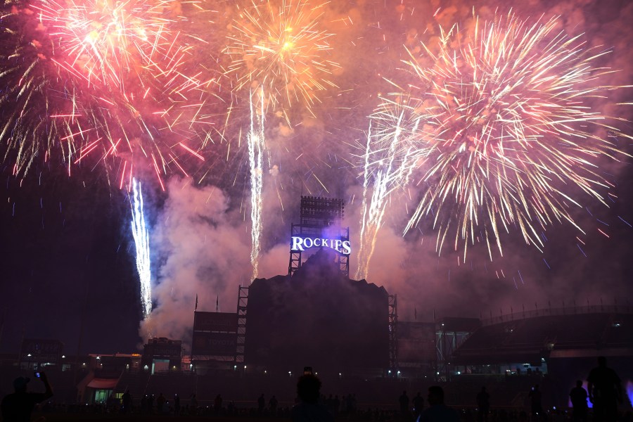 Watch: Fireworks at Coors Field, across Denver on Fourth of July