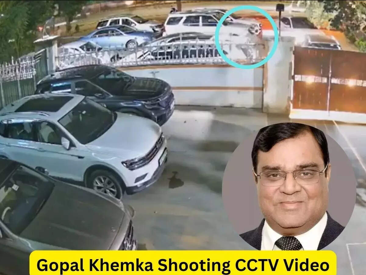 Gopal Khemka shooting video: Watch how bike-borne attacker fired at ...