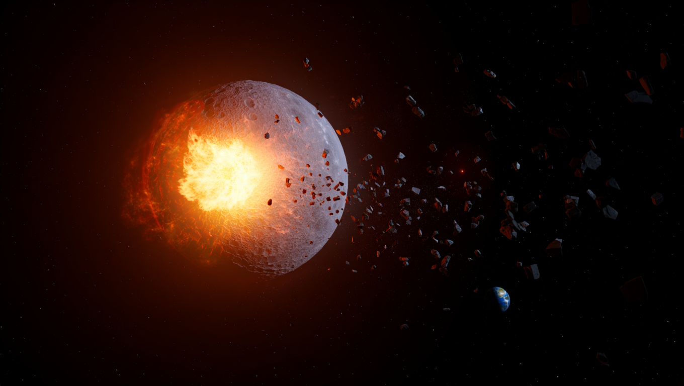 🌕 A large asteroid could hit the Moon in 2032, and it's not good for Earth