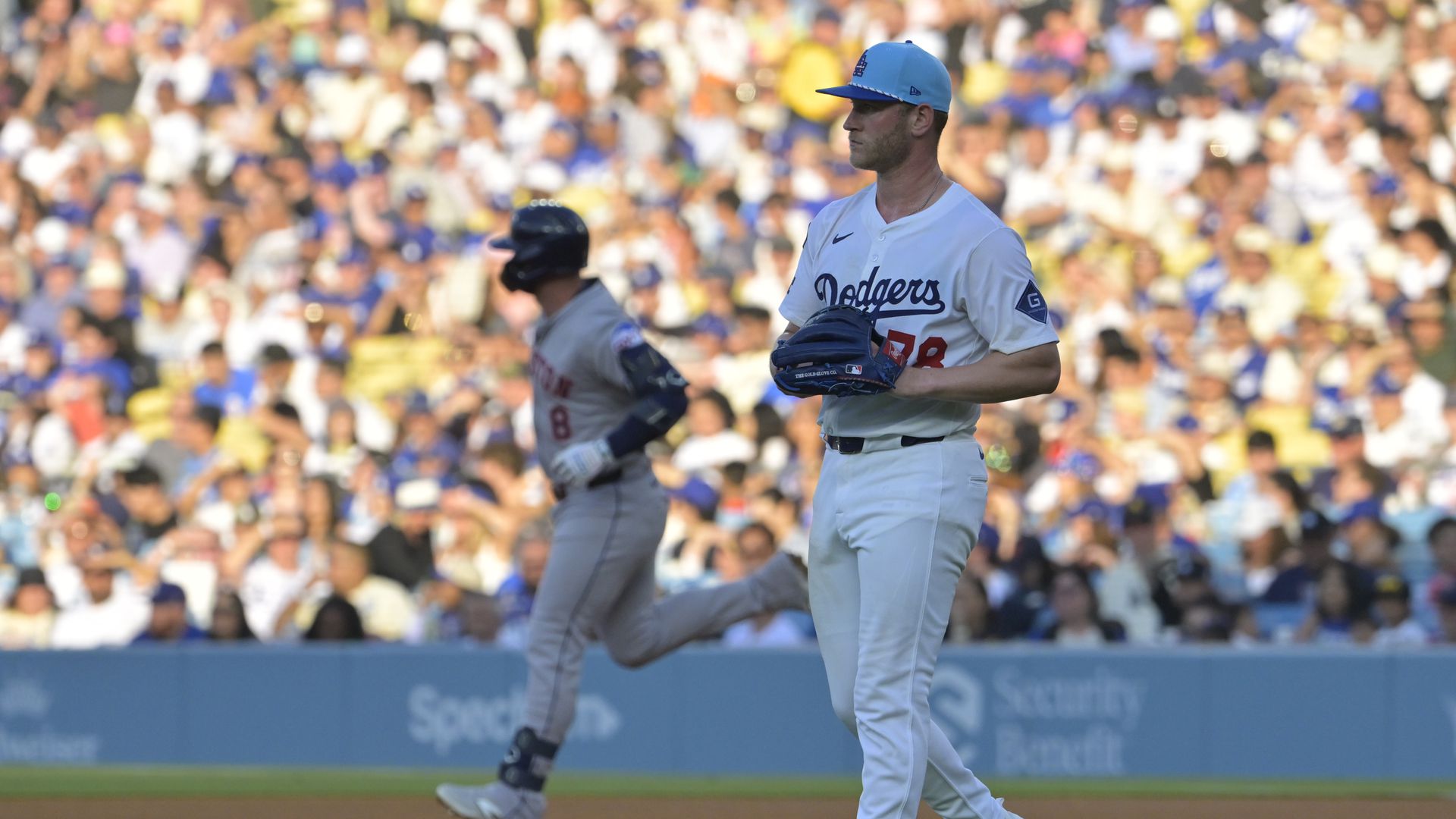 Astros defeat Dodgers 18-1 in biggest blowout loss in Dodger Stadium ...