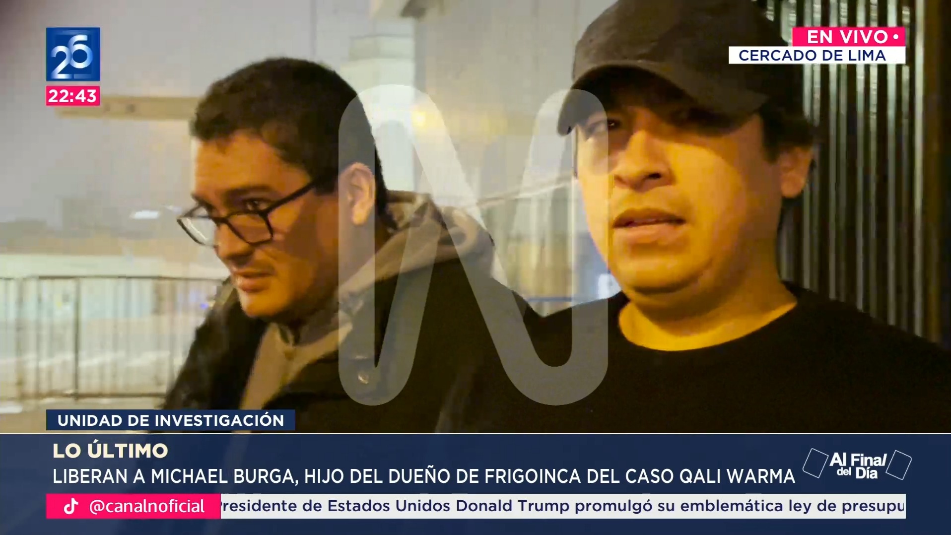 Qali Warma: Liberan a Michael Burga, hijo del dueño de Frigoinca