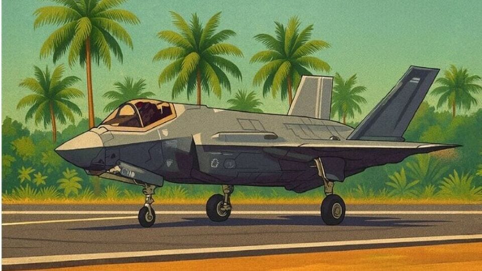 Stranded UK fighter jet in Kerala takes social media by storm, ‘F-35B ...