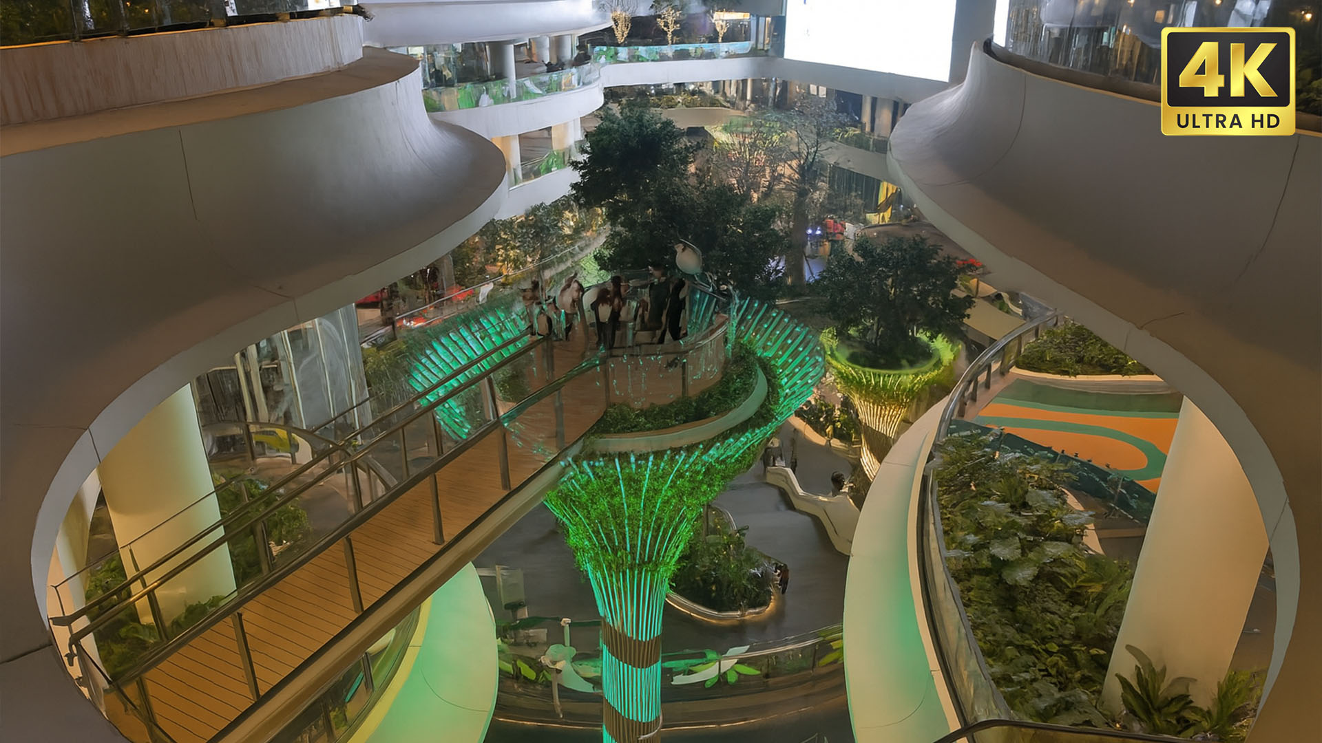 China’s Stunning 3D Forest Mall – Like a Movie Set in 4K HDR