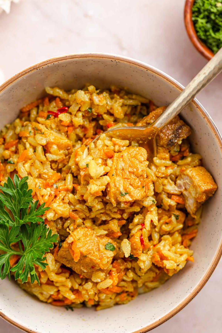 Pork Rice Pilaf