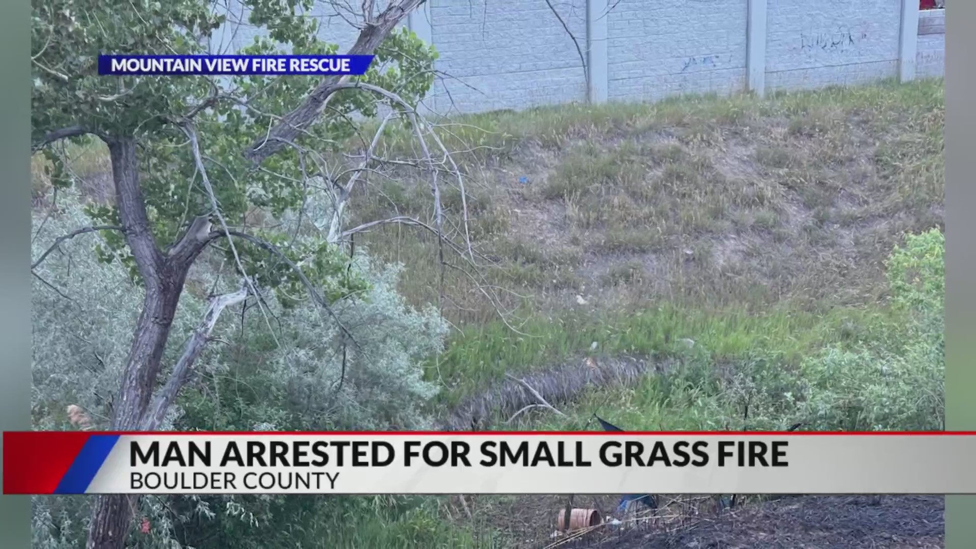 Suspect charged with felony arson over ‘small’ grass fire in Boulder County