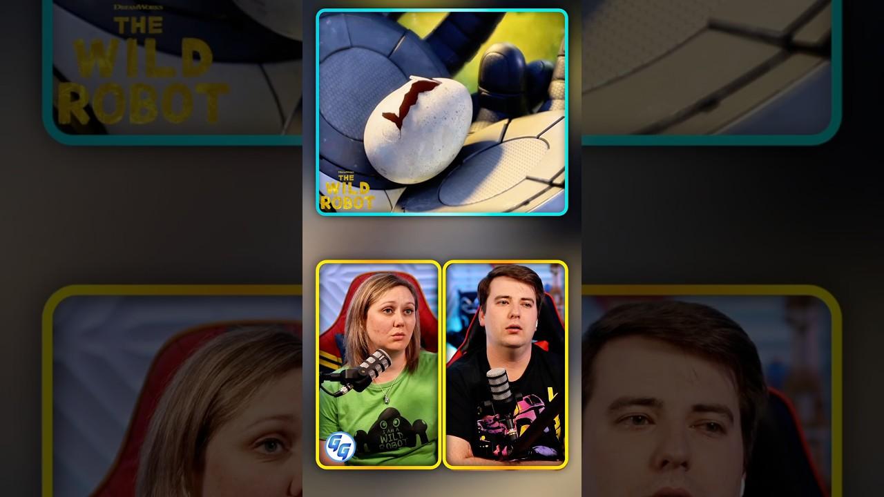 It’s Hatching! 👀 The Wild Robot Reaction!