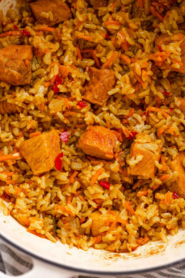 Pork Rice Pilaf