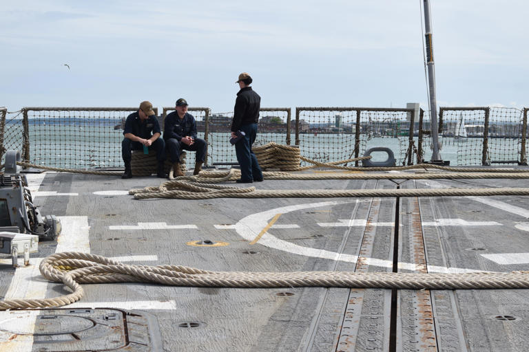 What it's like to spend the night aboard a combat-tested US Navy destroyer