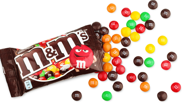 The Rarest M&M Color Used To Be The Most Common In The '90s