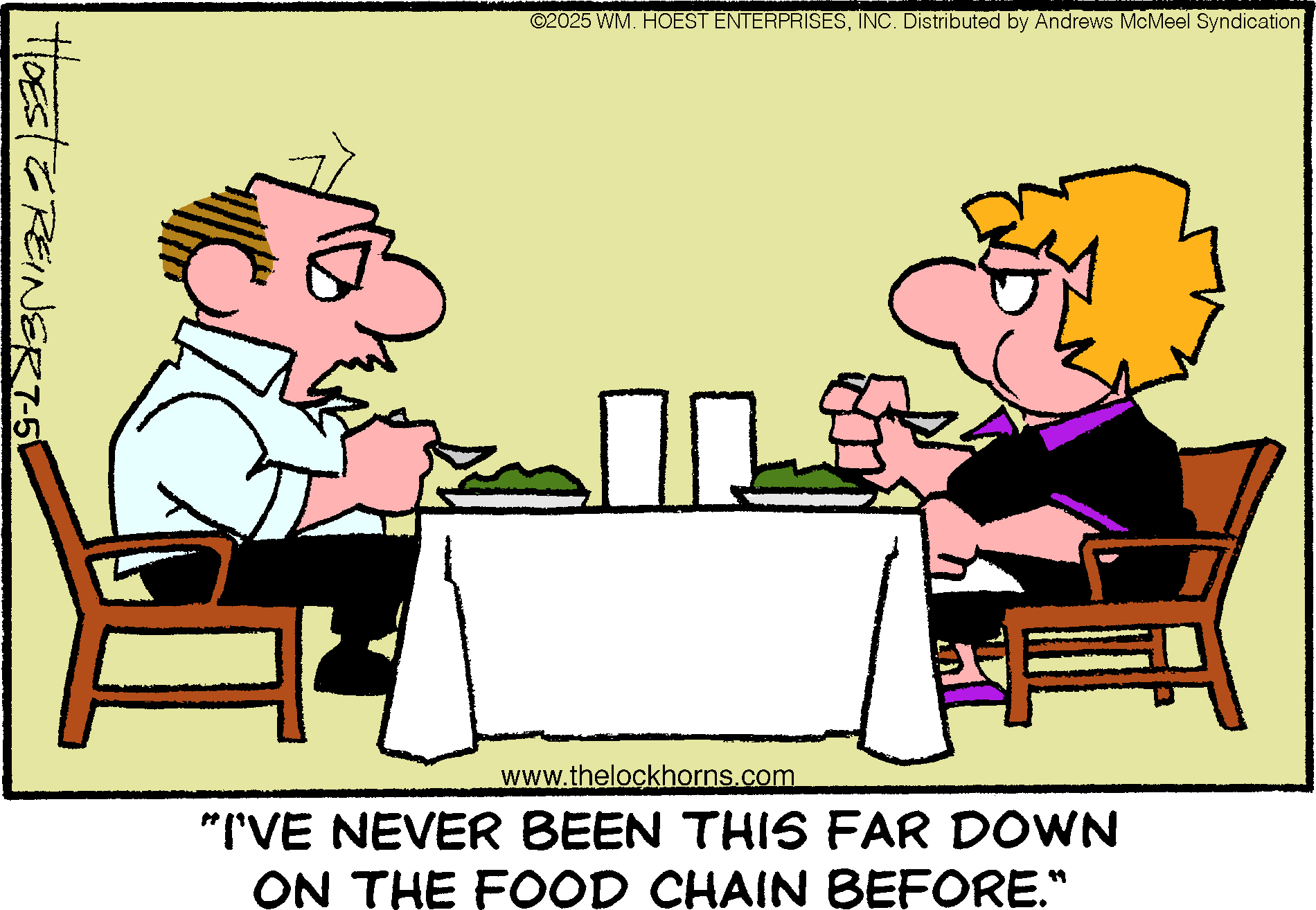 The Lockhorns by Bunny Hoest and John Reiner