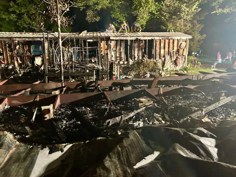 Six people displaced, six pets dead after Prince George trailer fire