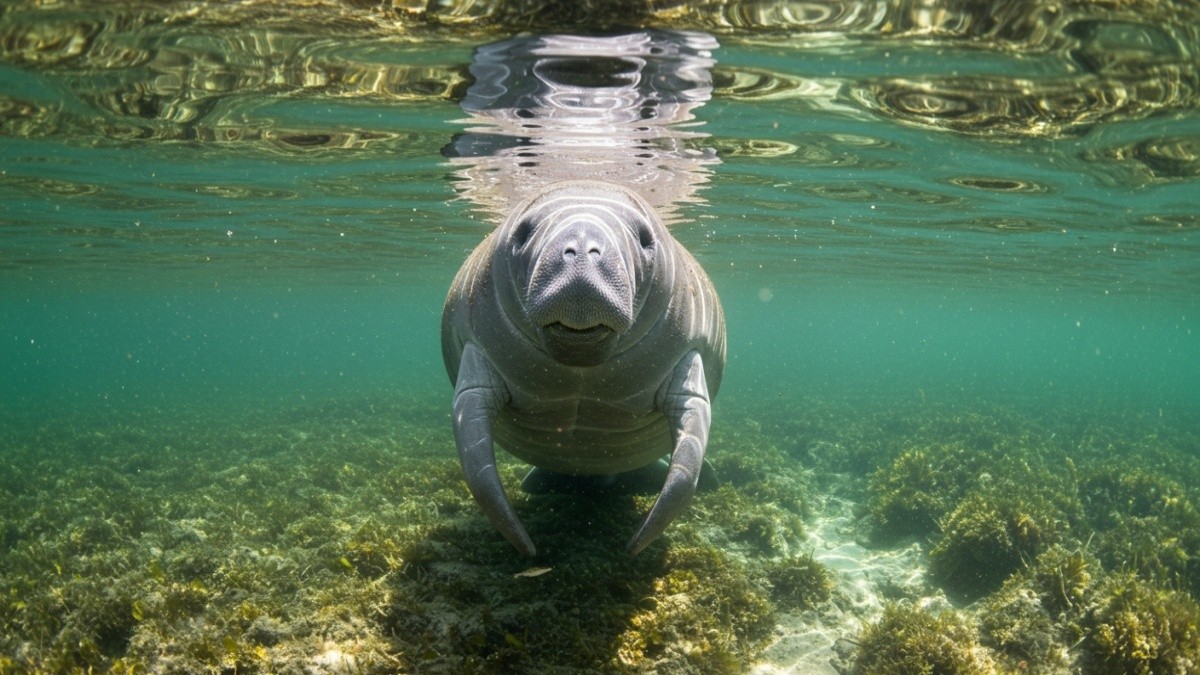 Manatí es rescatado en los Florida Keys: pescadores ayudan a salvar a ...