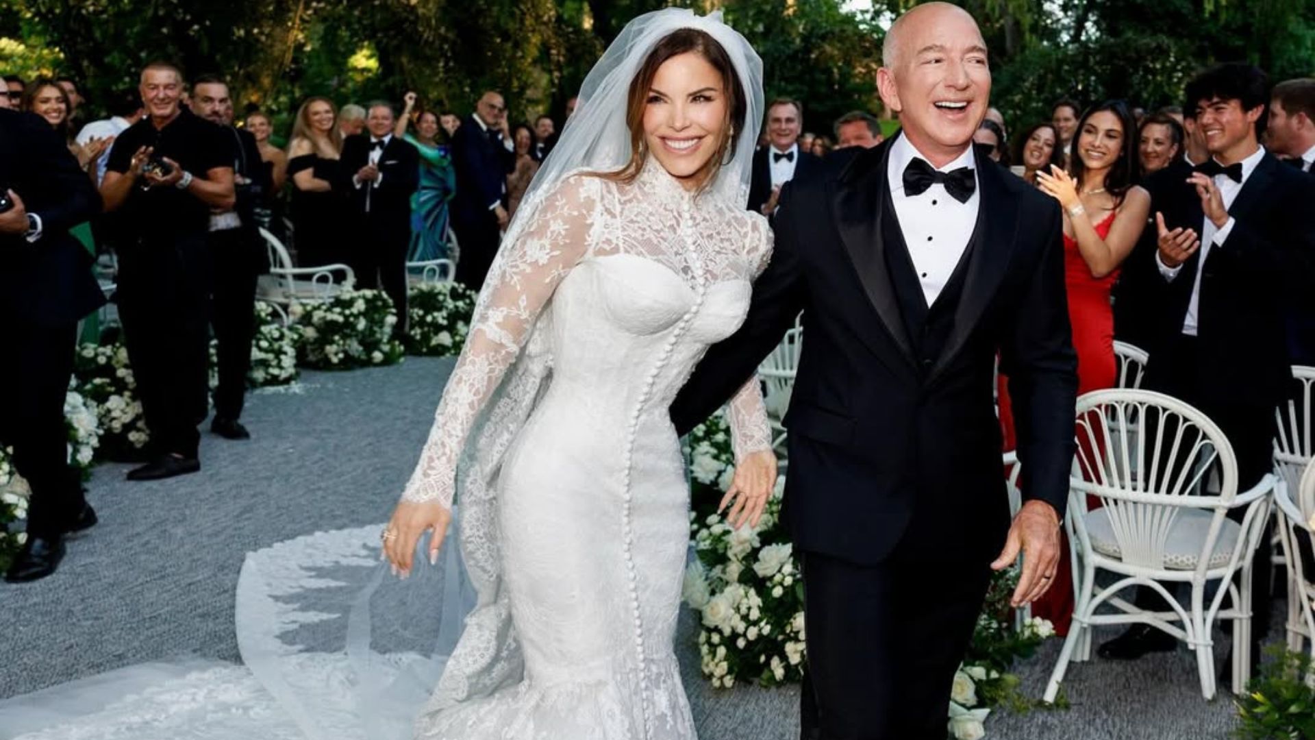 Love it or hate it: Photos of Jeff Bezos' wedding