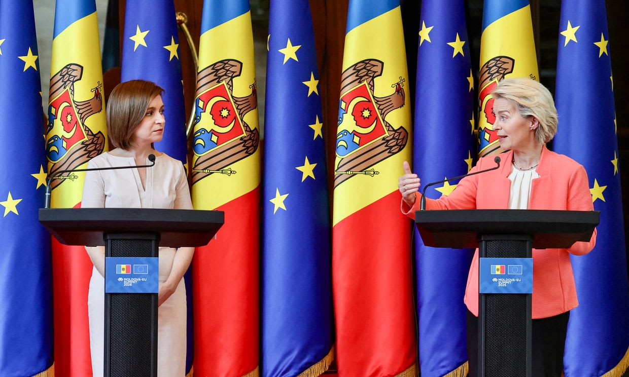 EU to help Moldova fight hybrid attacks from 'agents of autocracy,' von ...