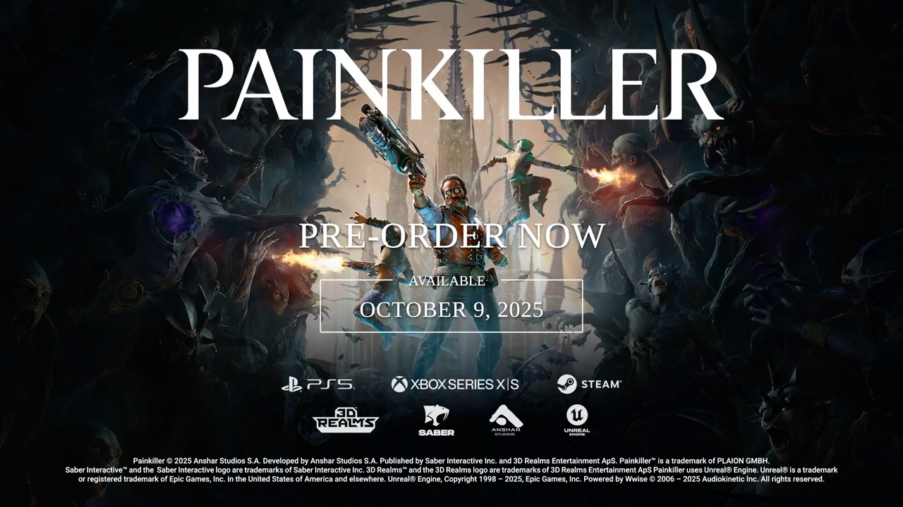 Painkiller Official Release Date Pre-Order Trailer