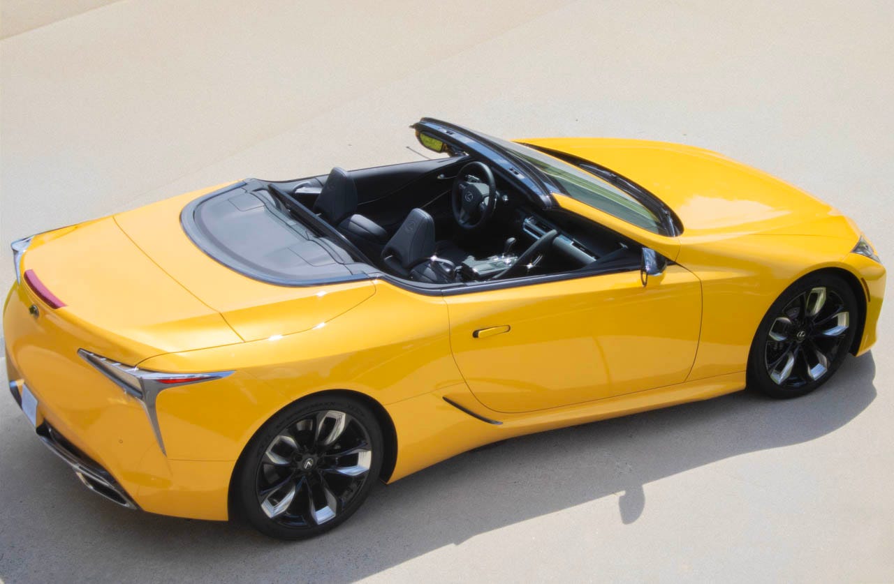 EDITORIAL REVIEW: 2025 Lexus LC 500 Convertible – A Concept Car Made ...
