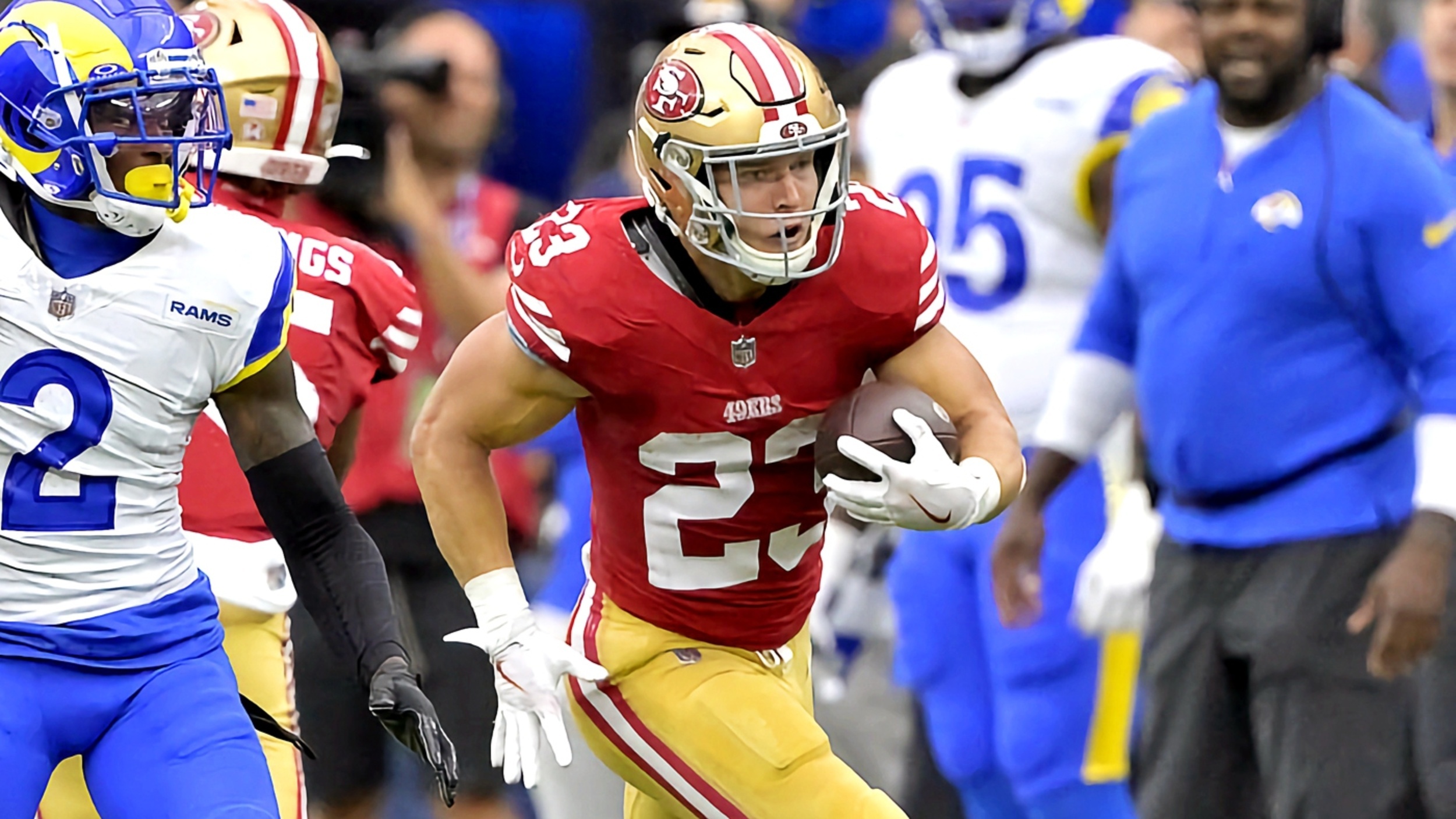 49ers' Christian McCaffrey is NFC West's biggest X-factor