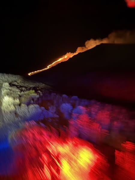 C Hill Fire up to 75 acres in Carson City