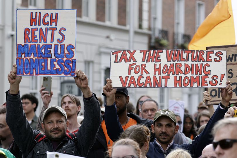 Dublin protest slams Government over housing and homeless crisis