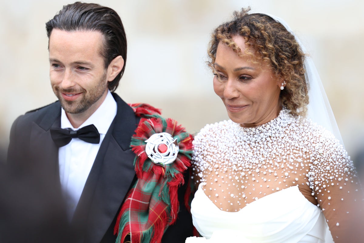 Mel B marries Rory McPhee again at second wedding in Morocco
