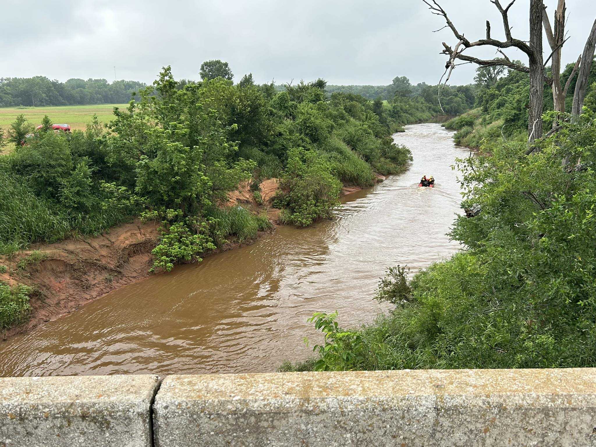 Body of man who went missing in Deep Fork River near Luther located