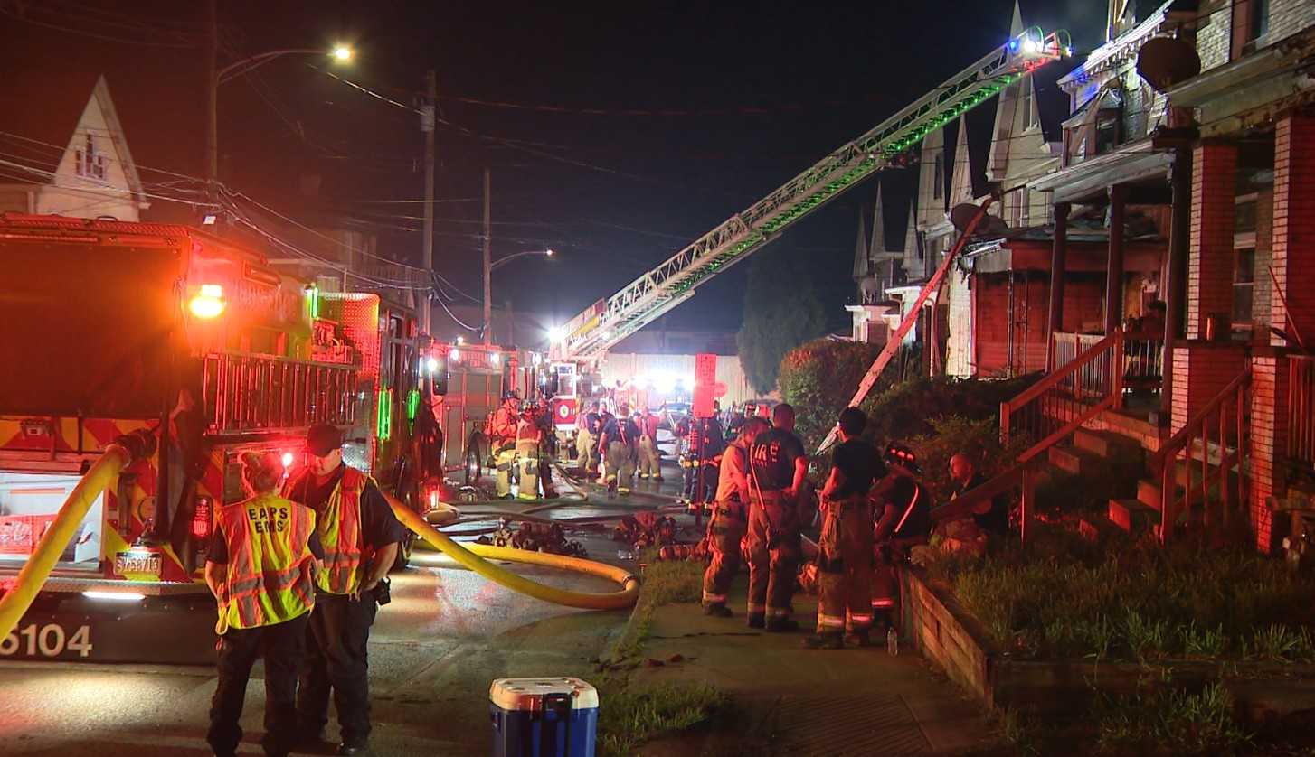 2 firefighters injured after multiple fireworks-related fires break out ...