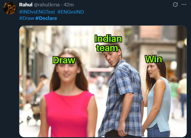 IND vs ENG: 'We got India declaring before GTA 6' - Memes break ...