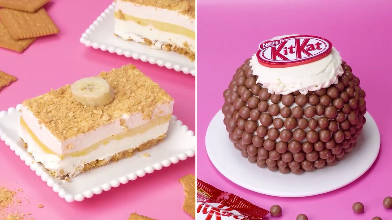 Banana Bliss & Choco Kiss 🍌🍫 | Creamy Layers & Crunchy Cravings