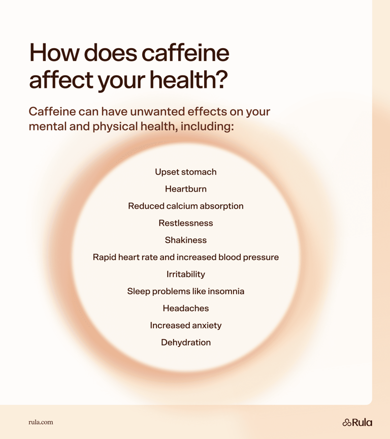 The red flags you're drinking too much caffeine, according to experts