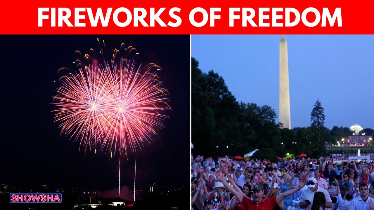 Fireworks Dazzle The Skies Over Washington D.C. As America Celebrates ...