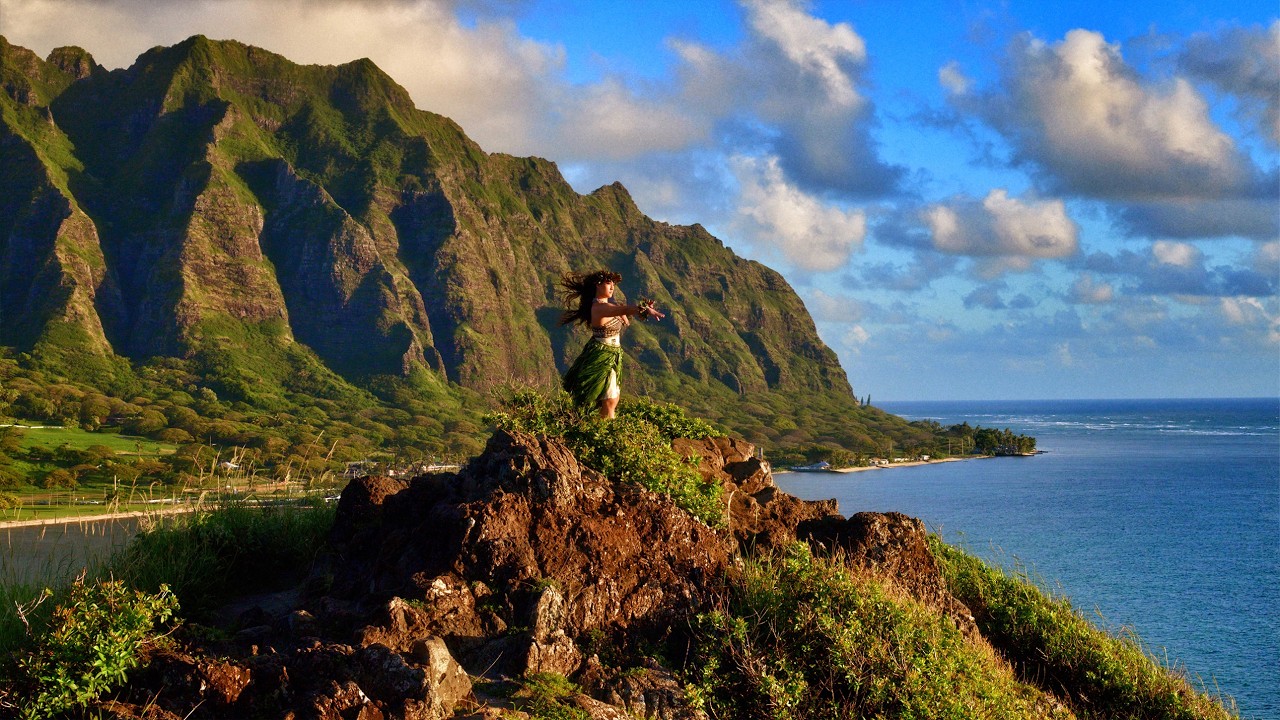 MOANA in Real Life! 🌺🌊 Hawaii Drone Magic You Have to See