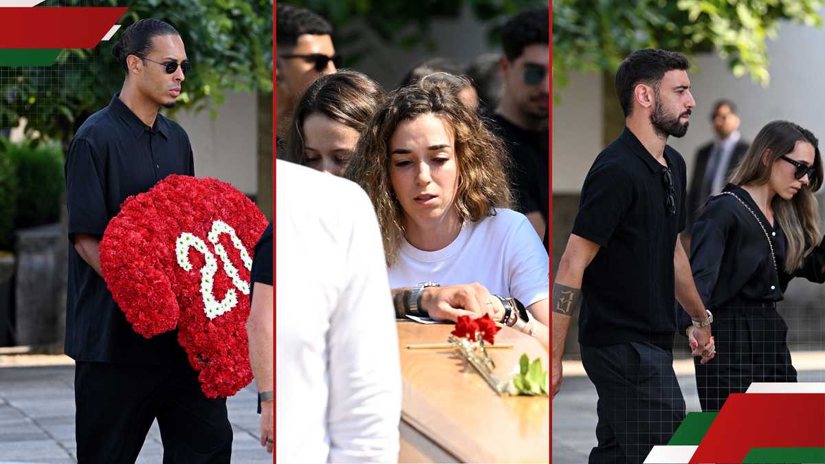 5 powerful photos from Diogo Jota's funeral as football bids last farewell