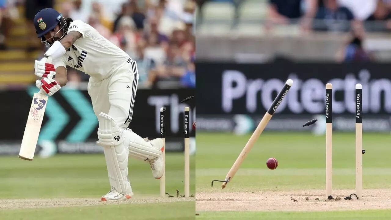 IND vs ENG: KL Rahul left baffled as Josh Tongue sends middle stump ...