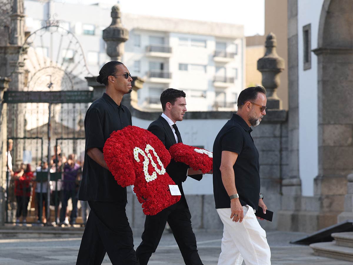 Dan el último adiós a Diogo Jota y su hermano