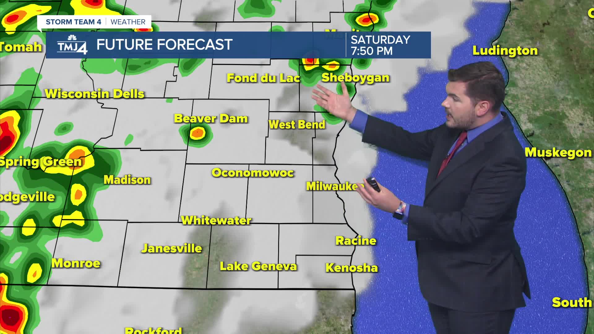 Southeast Wisconsin: Heat today, storms tonight, cooler Sunday