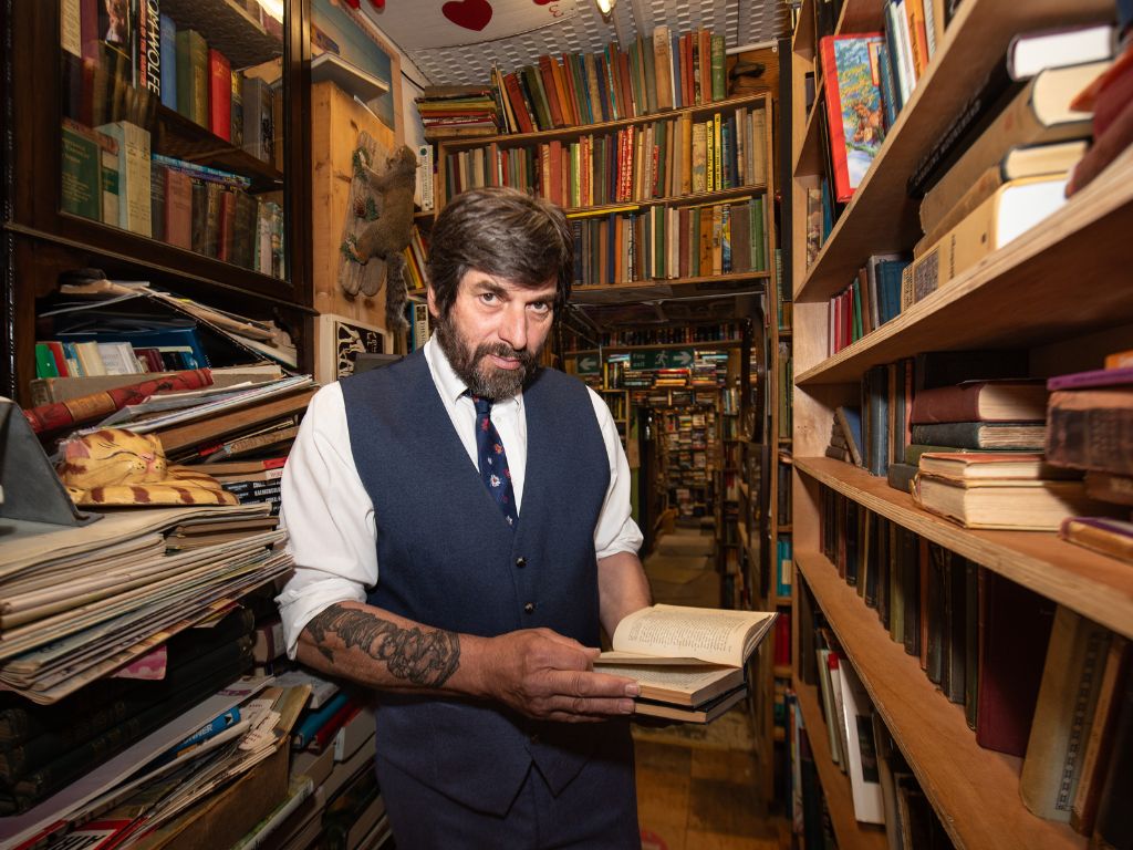 'A maze of books' - Inside Morecambe's Old Pier Bookshop