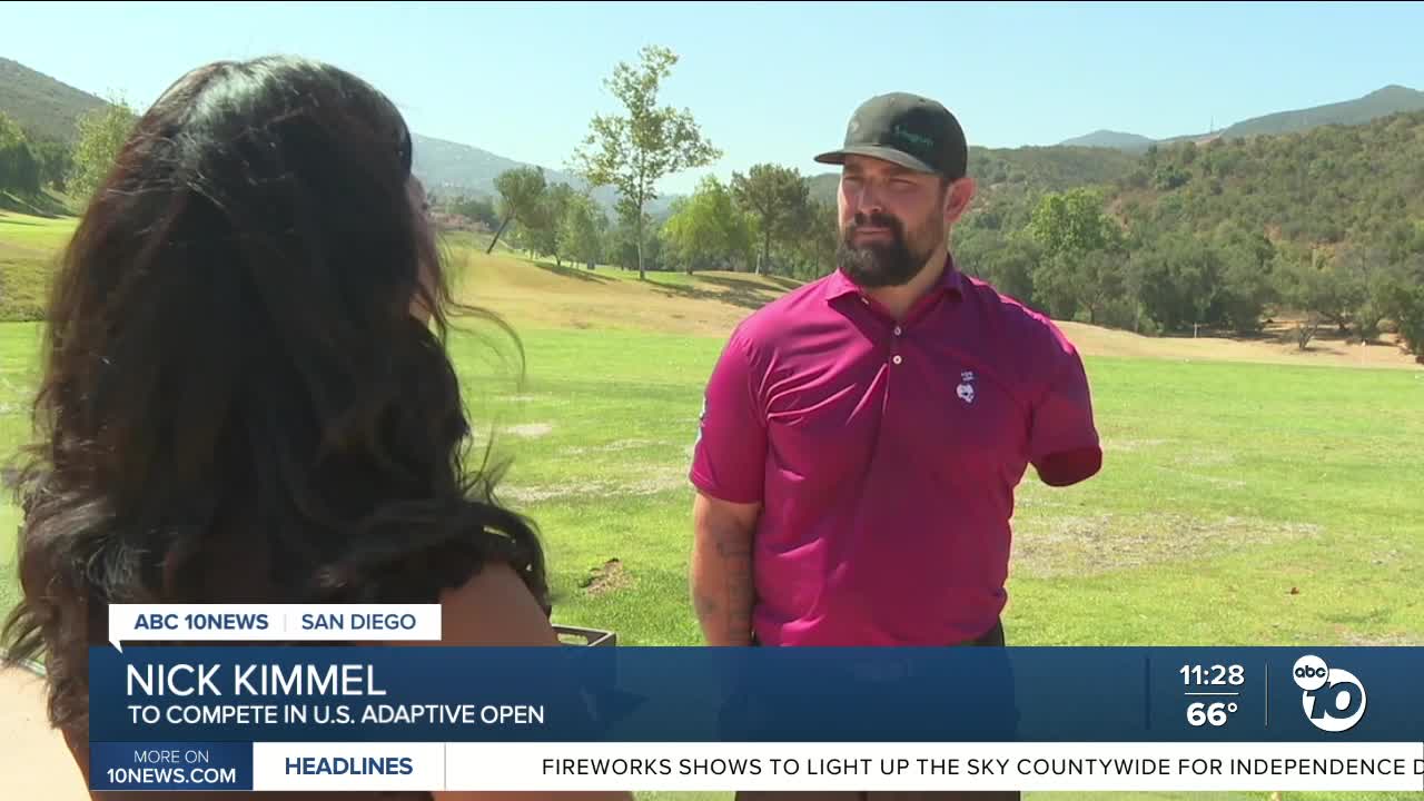 Veteran to play in U.S. adaptive open